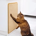 Couch Corner Cat Scratcher, Wooden Sofa Corner Protector with Sisal ...