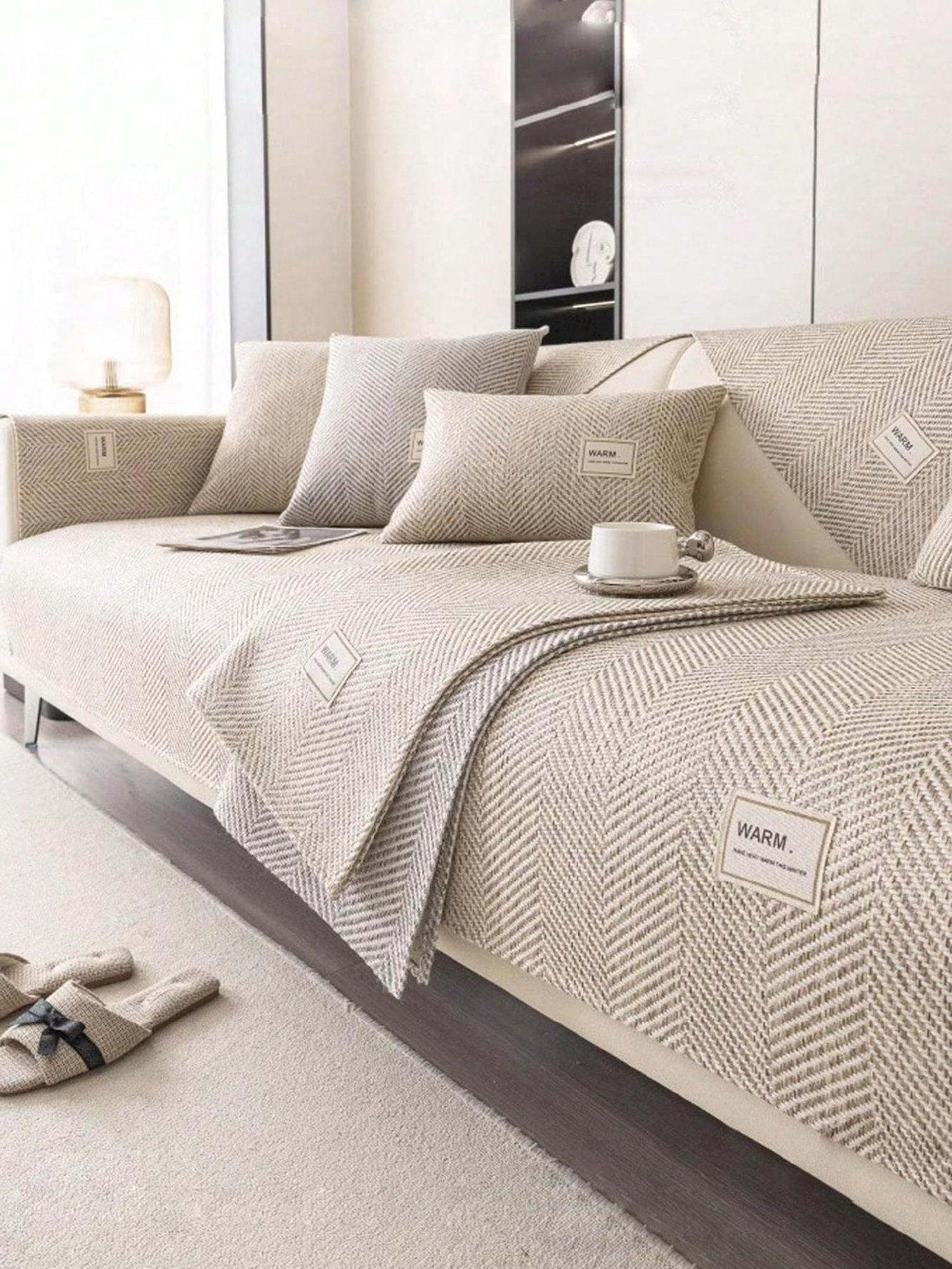 Couch Cover Beige Couch & Sofa Decor - Walmart.com