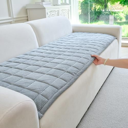 Couch Cover for Dogs Washable, Non Slip Couch Covers for 3 Cushion Sofa ...