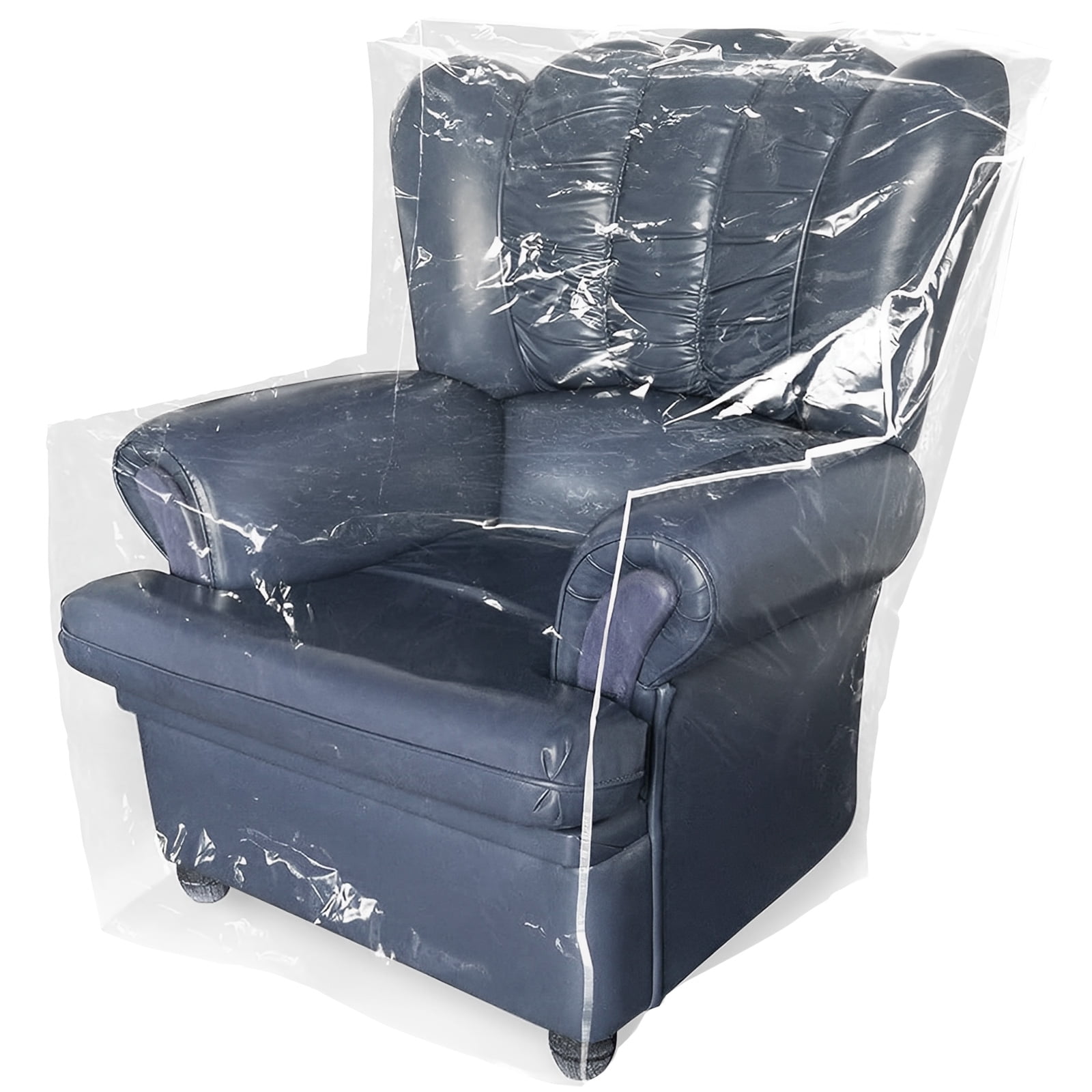 JTWEB Clear Plastic Couch Cover for Armchair Recliner Waterproof ...