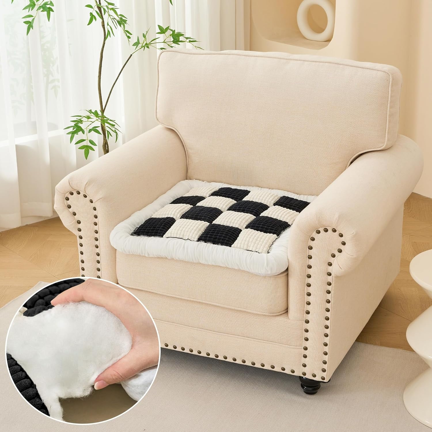 Couch Cover for Dogs Protector, Washable Funny Plush Pet Sofa Cover ...