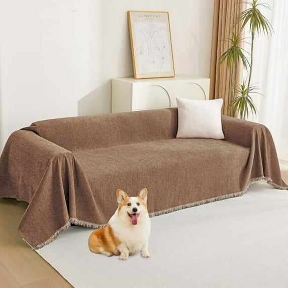 Couch Covers for 3 Cushion Couch Sofa, Sectional Couch Cover L Shape ...