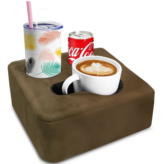 Home Pillow Cup Holders for Couch Bed Car Grey Brown Navy Blue