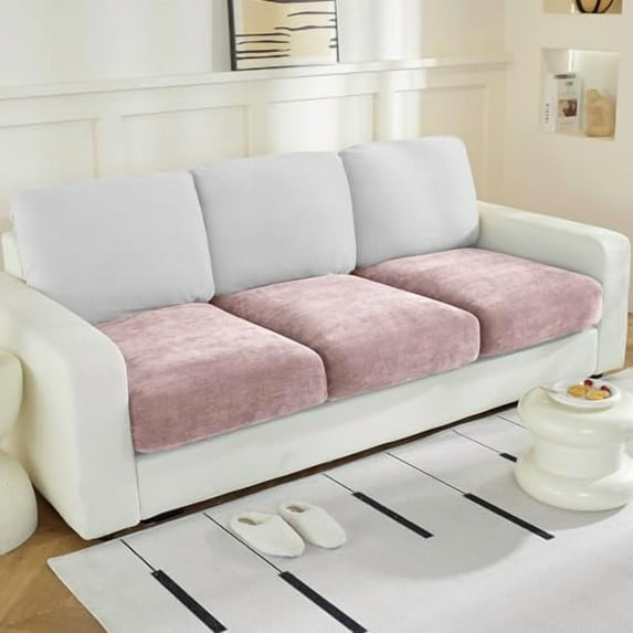 Couch Cushion Covers Individual Large Super Stretch Chenille (Softer ...