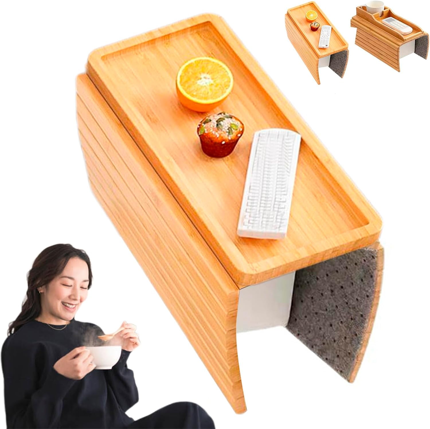 Couch Hack - 2025 New Couch Hacks, Bamboo Sofa Arm Tray Couch Cup ...