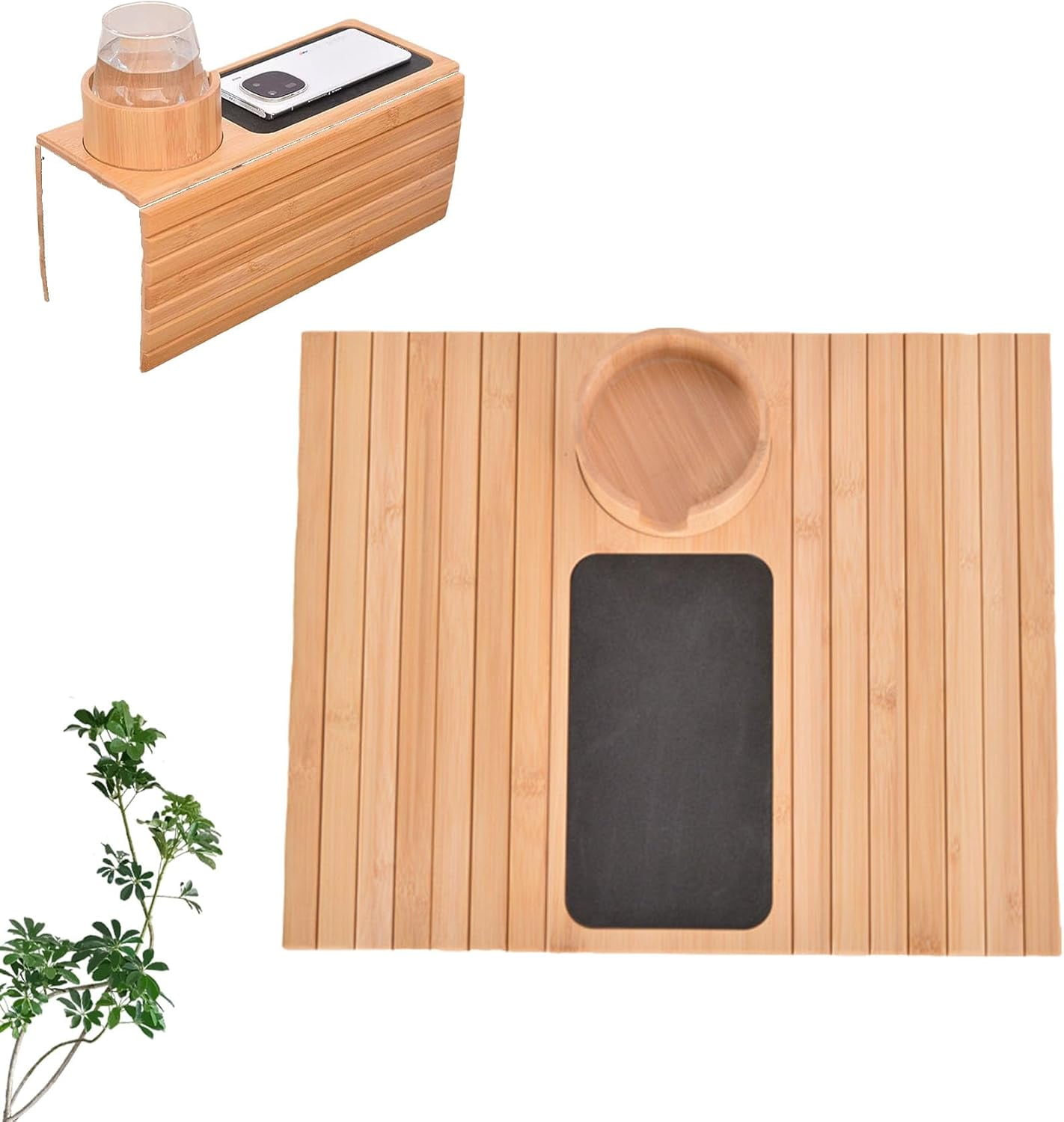 Couch Hack - 2025 New Couch Hacks, Bamboo Sofa Arm Tray Couch Cup ...