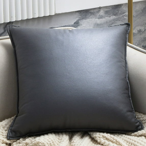 Couch Pillow Cases - Dark Gray Modern Craft, Aesthetic Upgrade ...