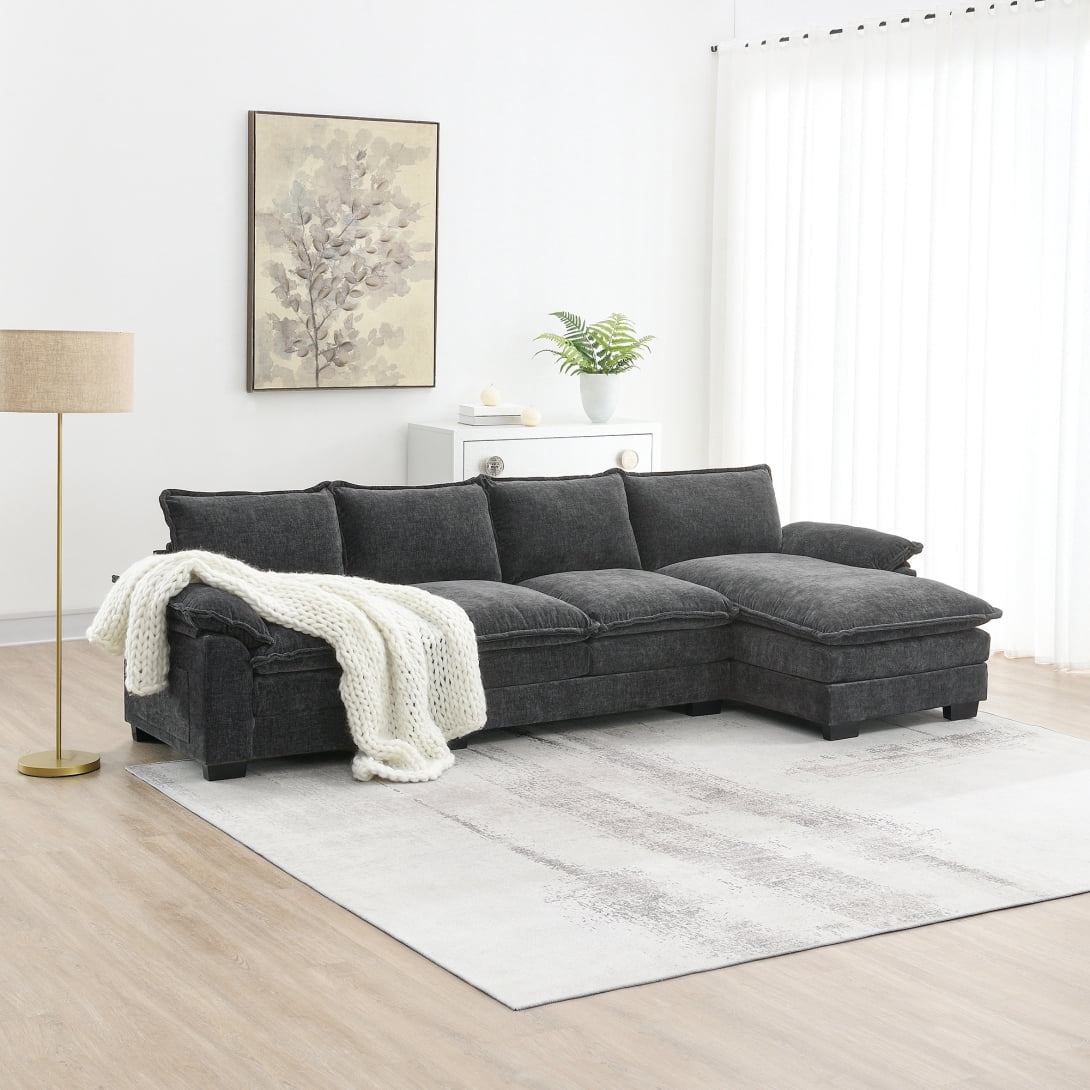 Couches for Living Room, Convertible Sectional Sofa Couch L Shaped ...