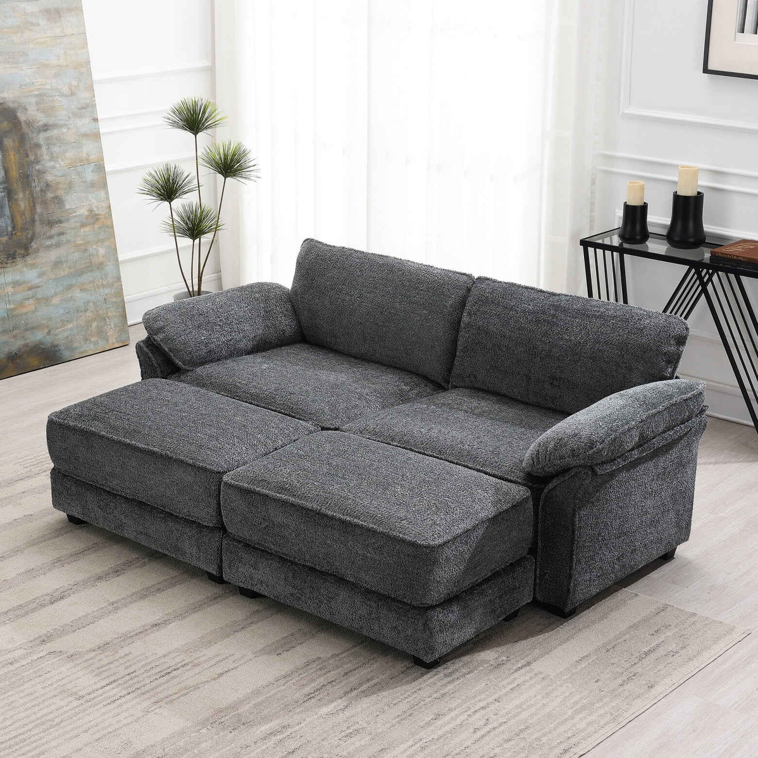 Couches for Small Living Room,Free Combination Modular Convertible Sofa ...
