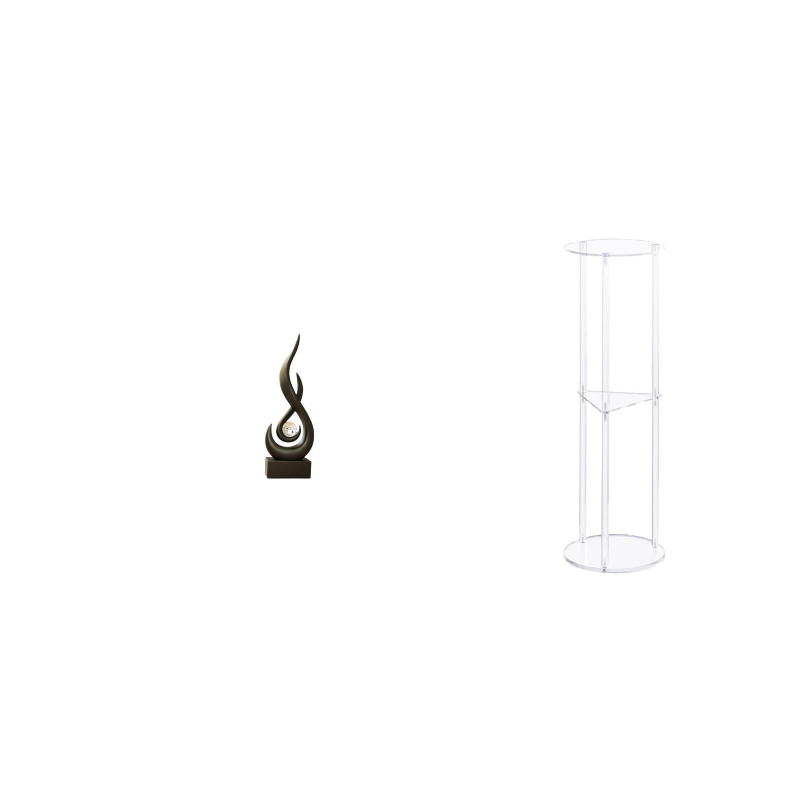 CoudarTitie Abstract Flame Resin Sculpture Modern Art Ornament for ...