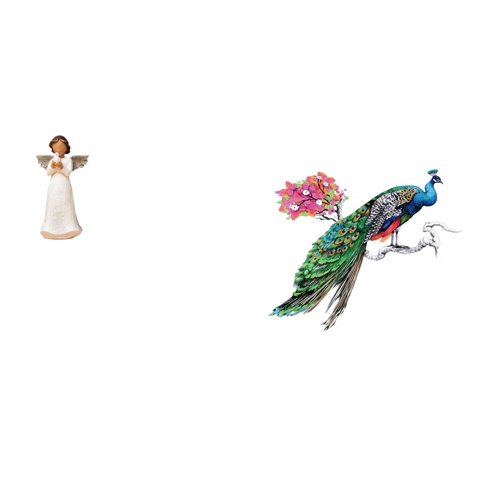 CoudarTitie Angel Resin Figurine Angel Statue Figurine Home Decor ...