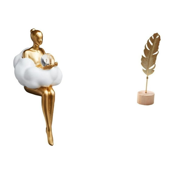 CoudarTitie Art Statue Figurine Abstract Art Sculpture Figurine Women ...