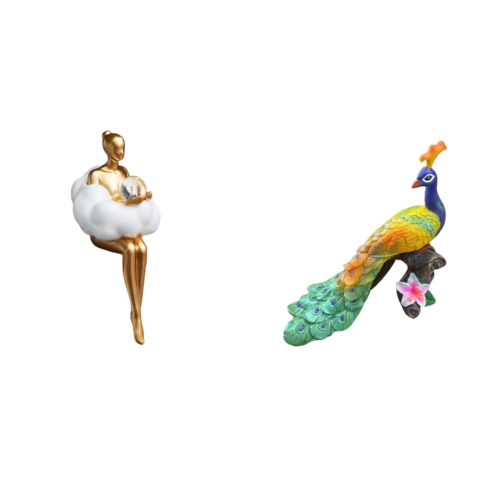CoudarTitie Art Statue Figurine Resin Decorative Sculpture Elegant ...