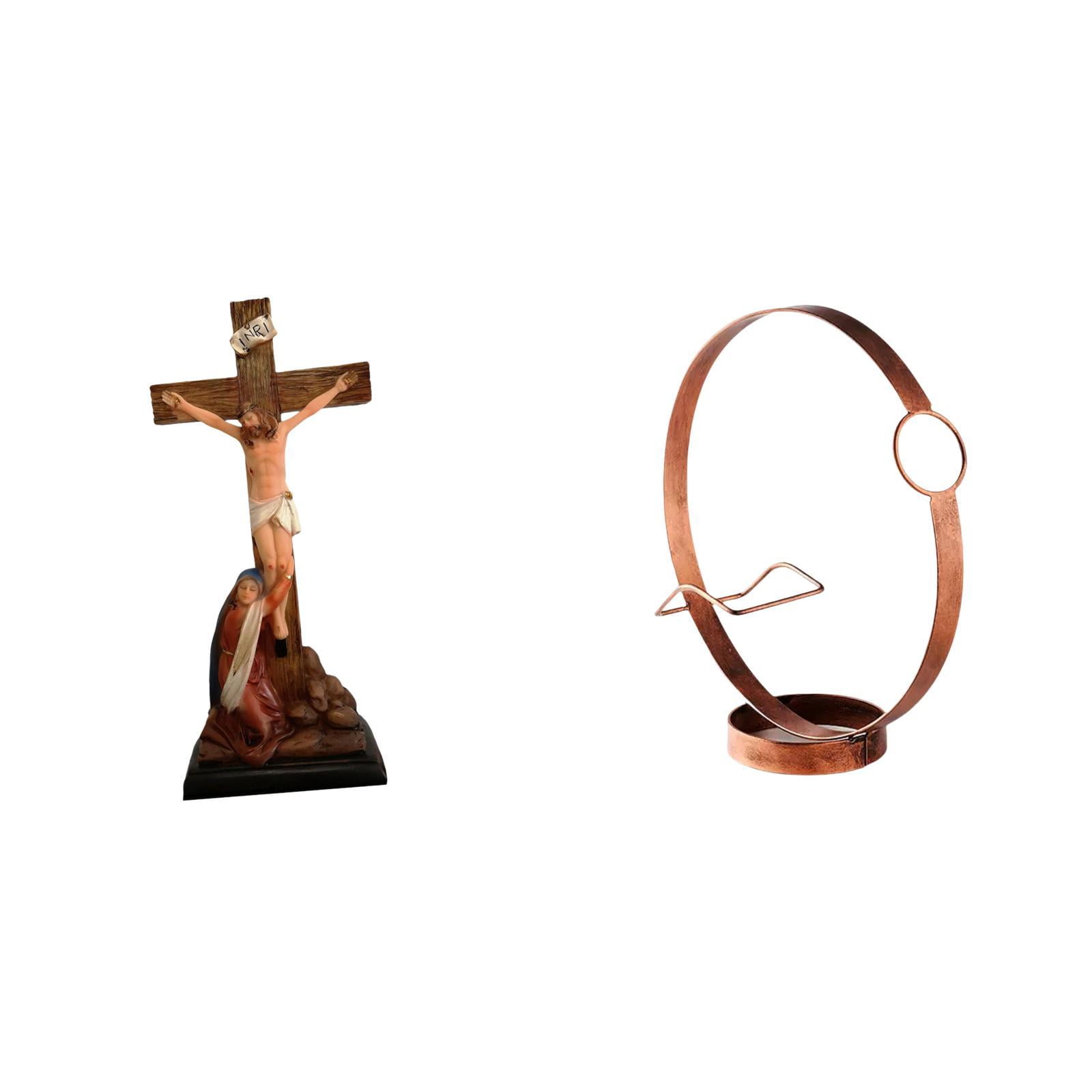 CoudarTitie Catholic Statue Mother Mary Figurine Religious Collection ...
