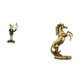 CoudarTitie Creative Waiter Frog and Standing Horse Animal Sculpture ...