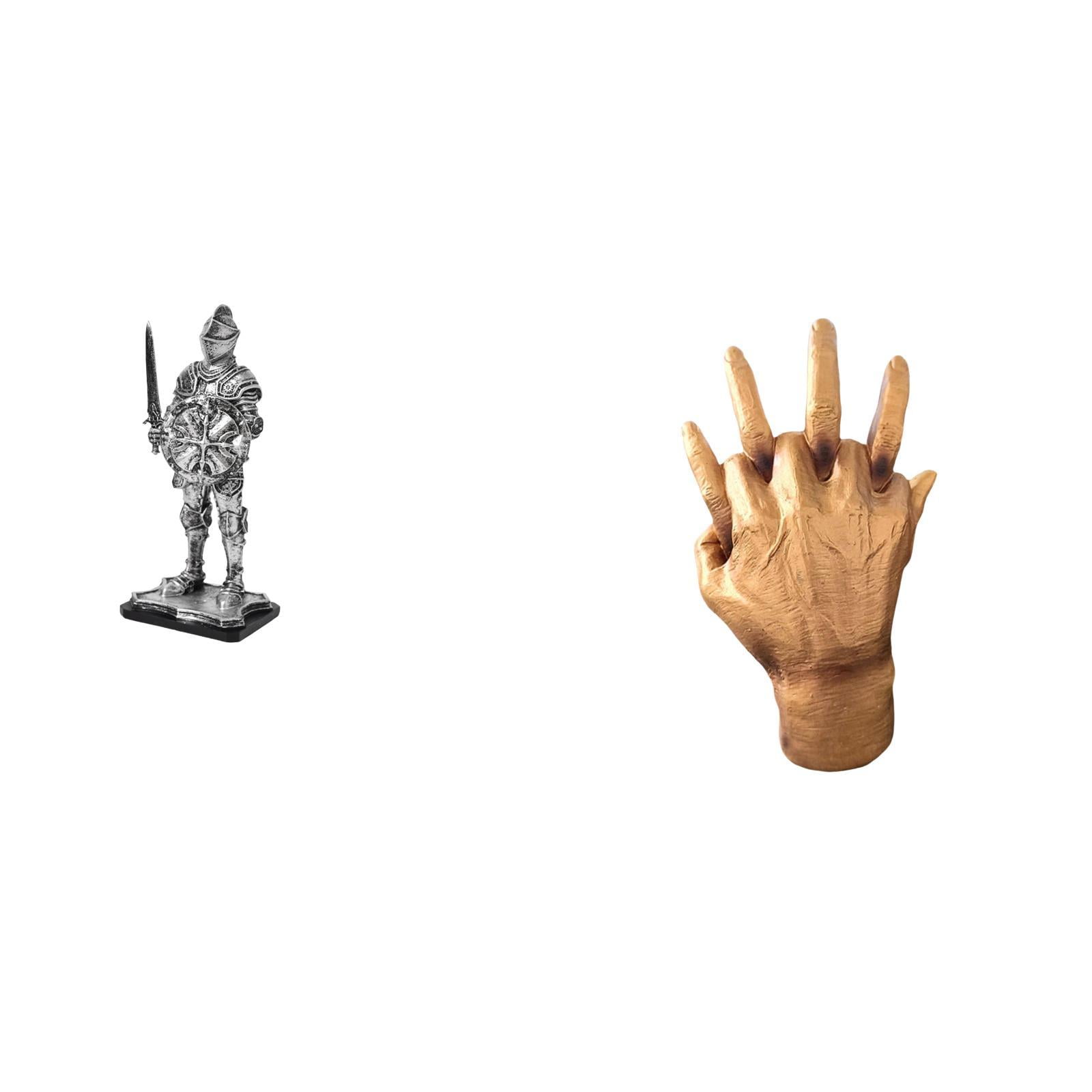 CoudarTitie Desktop Figurine Knight Statue Art Crafts Collectible ...