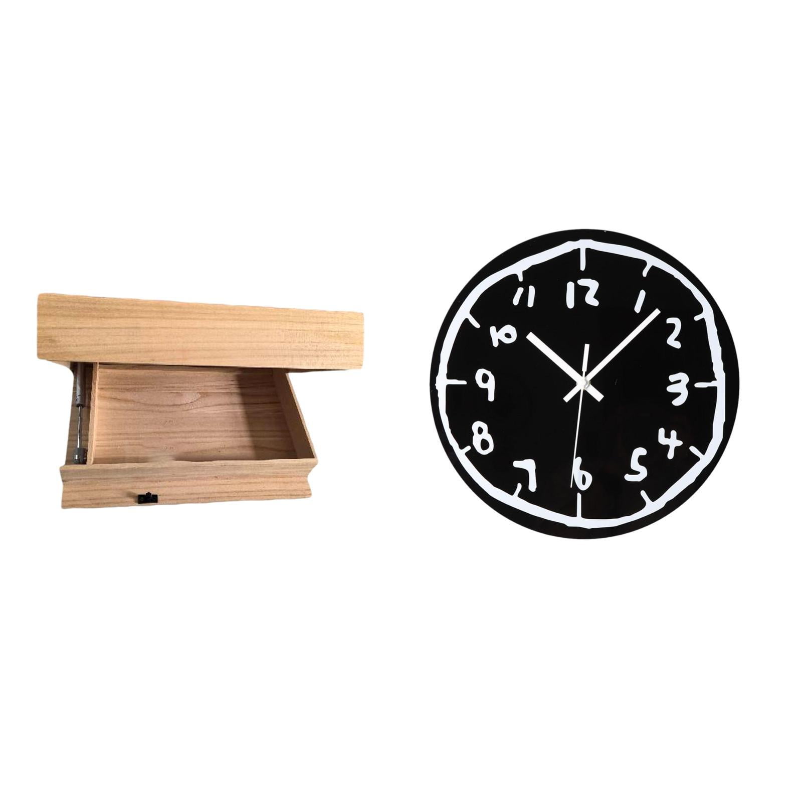 CoudarTitie Floating Shelf Wall Mounted Drawer with Compartment and ...