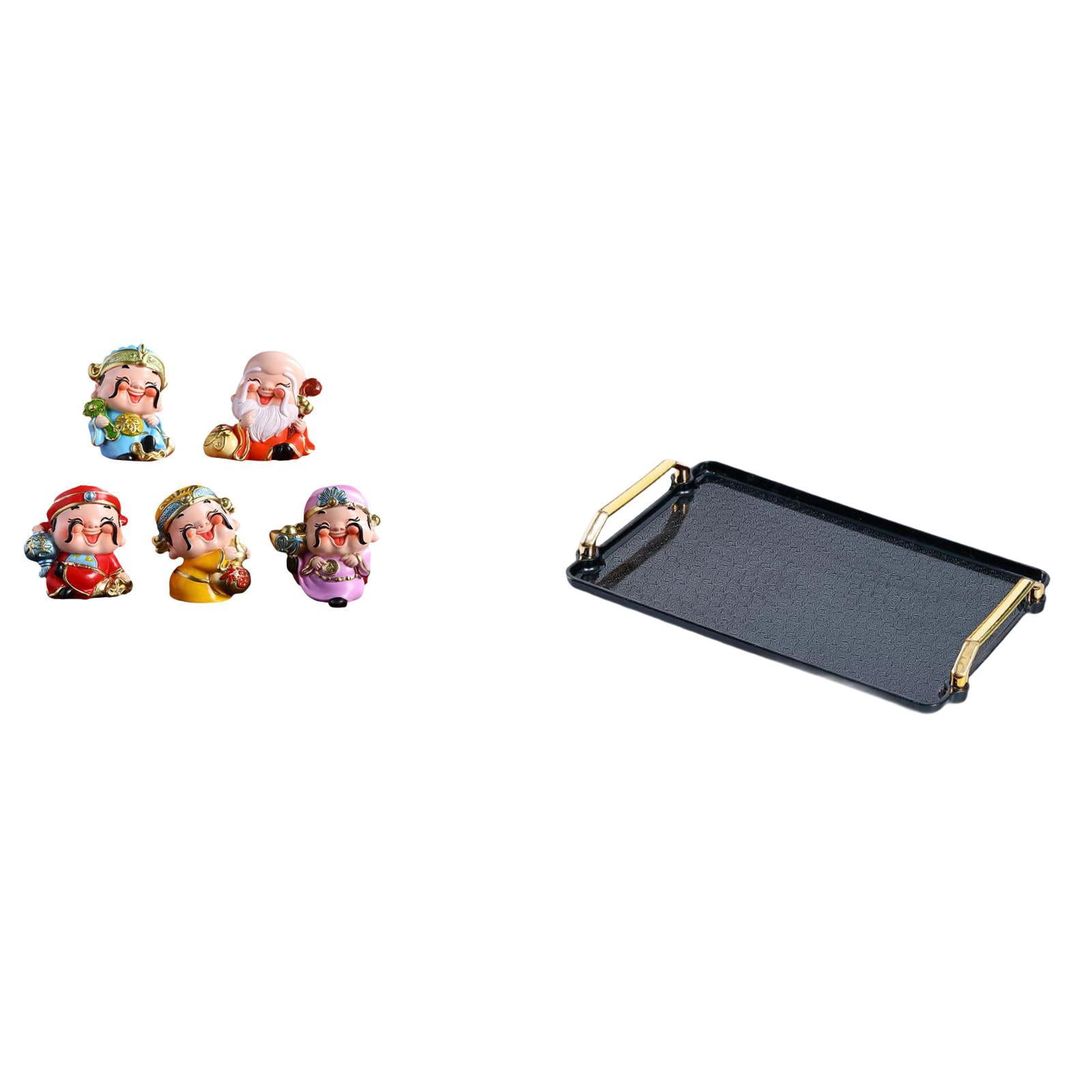 CoudarTitie Fortune Figurines Tabletop Sculpture Resin Wealthy Statue ...