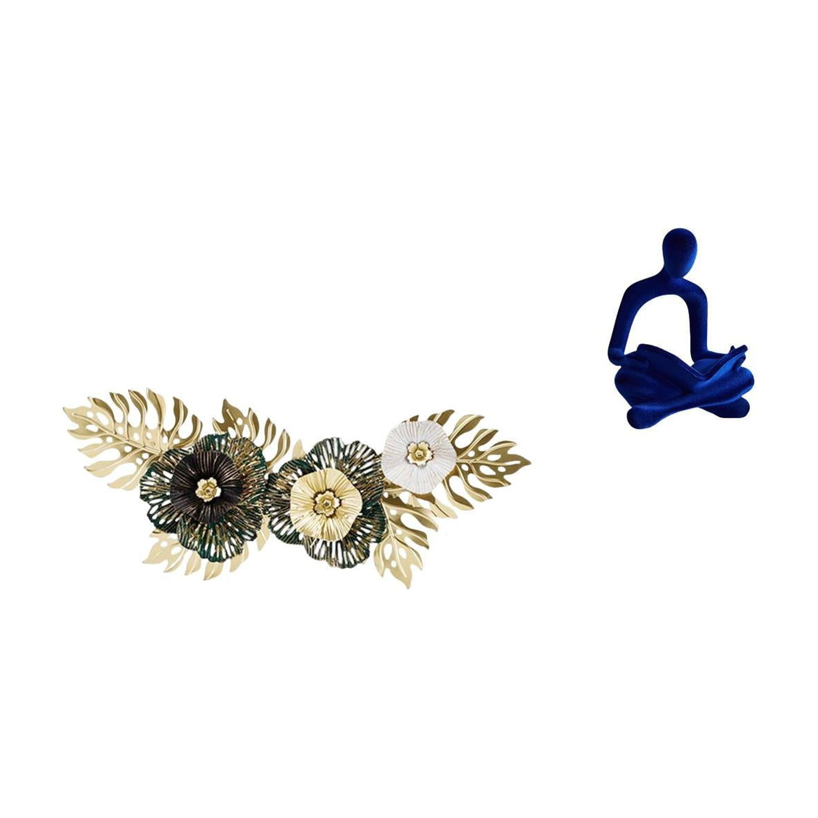 CoudarTitie Hanging Wall Art Metal Wall Decor Nordic Iron Pendant ...
