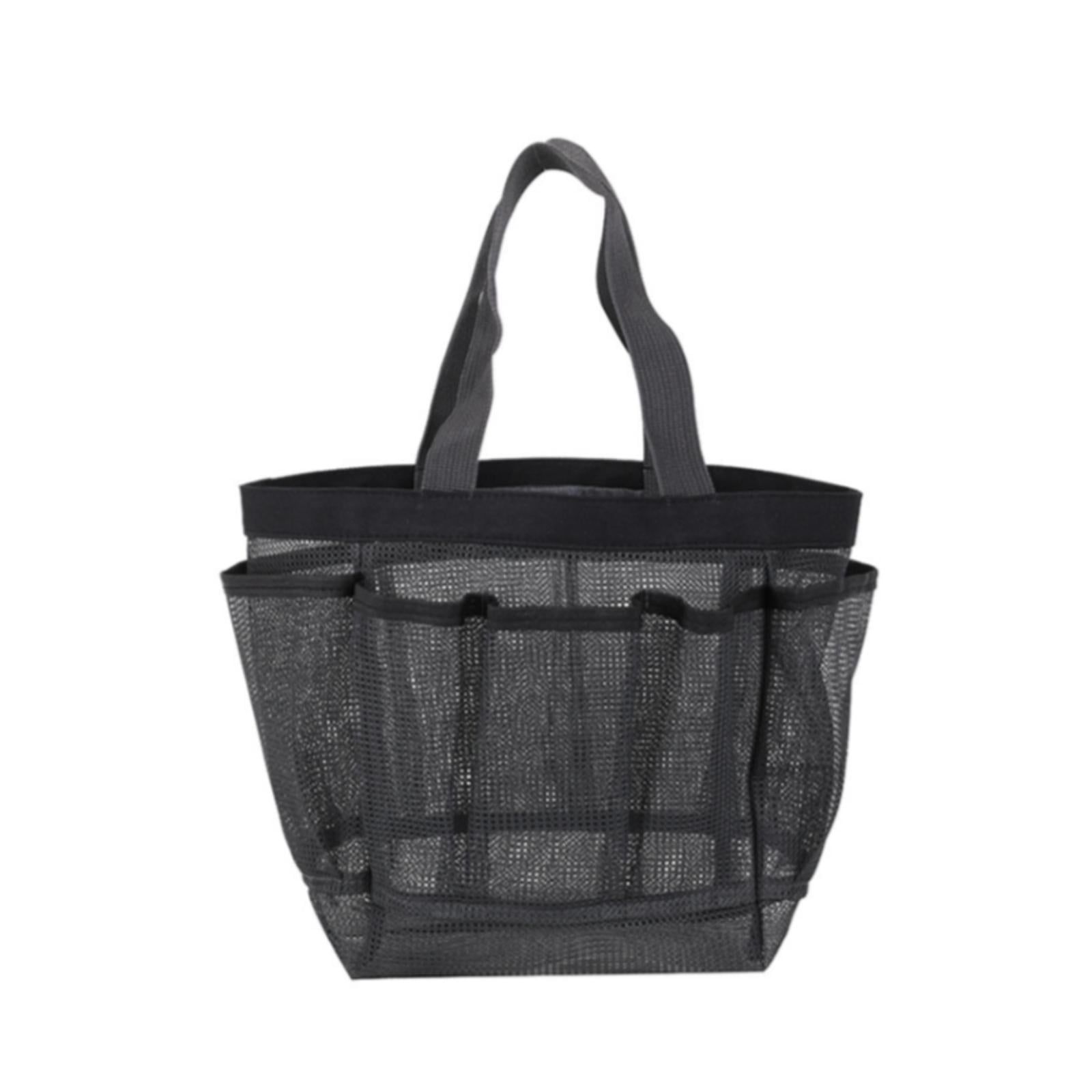CoudarTitie Mesh Shower Hanging Shower Tote with Multi Pockets Portable ...