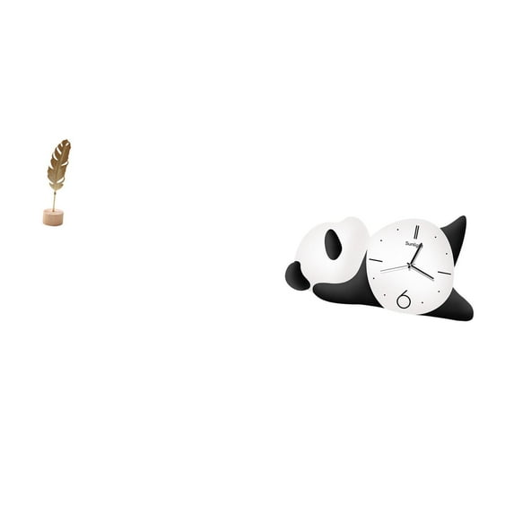 CoudarTitie Nordic Abstract Metal Leaf Sculpture Figurine Ornament with ...