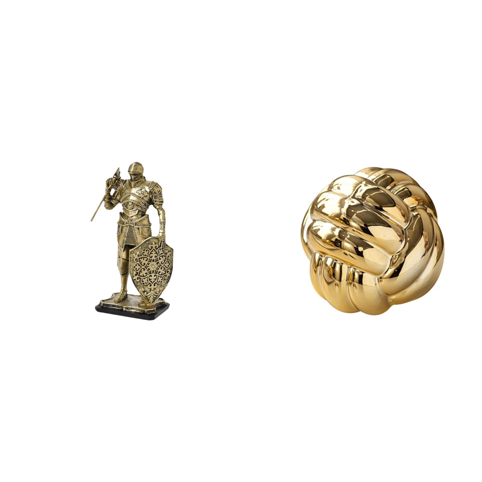 CoudarTitie Nordic Art Resin Knight Figurine Abstract Sculpture Yarn ...