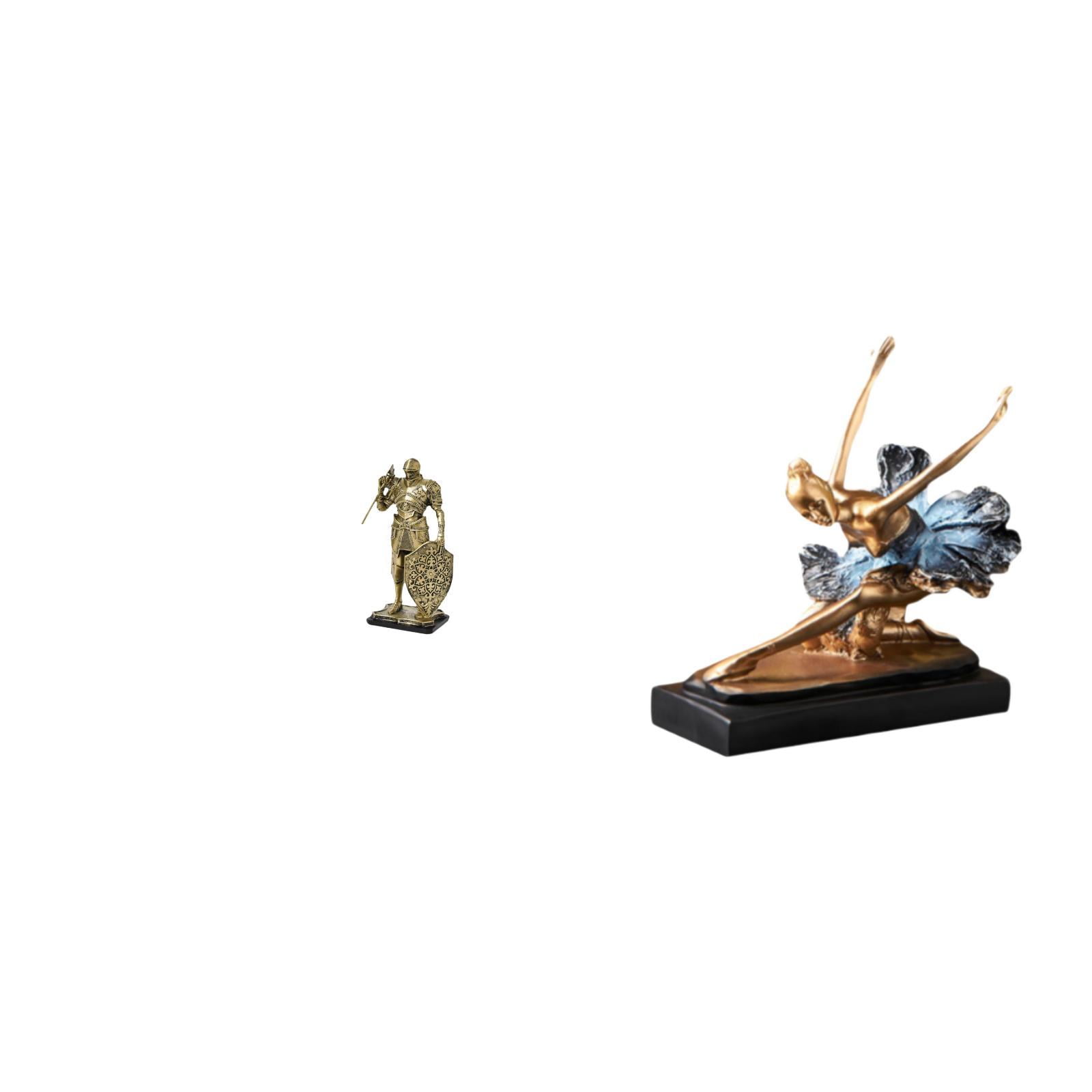 CoudarTitie Nordic Knight Ballet Dancer Figurine Resin Abstract Art ...