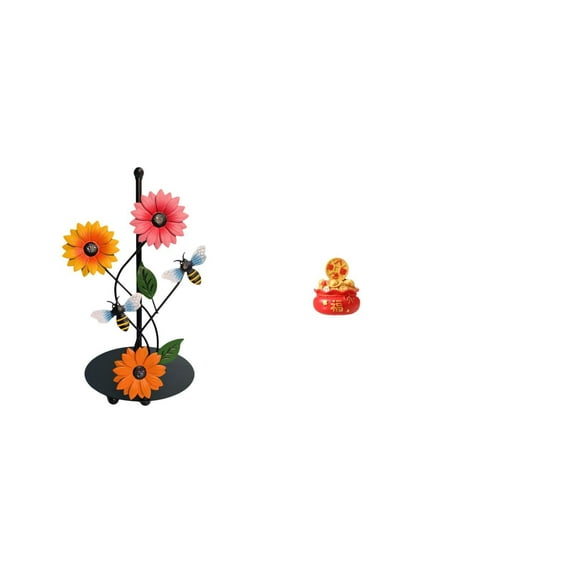 CoudarTitie Paper Towel Holder Dispenser with Non Slip Vertical Rack ...