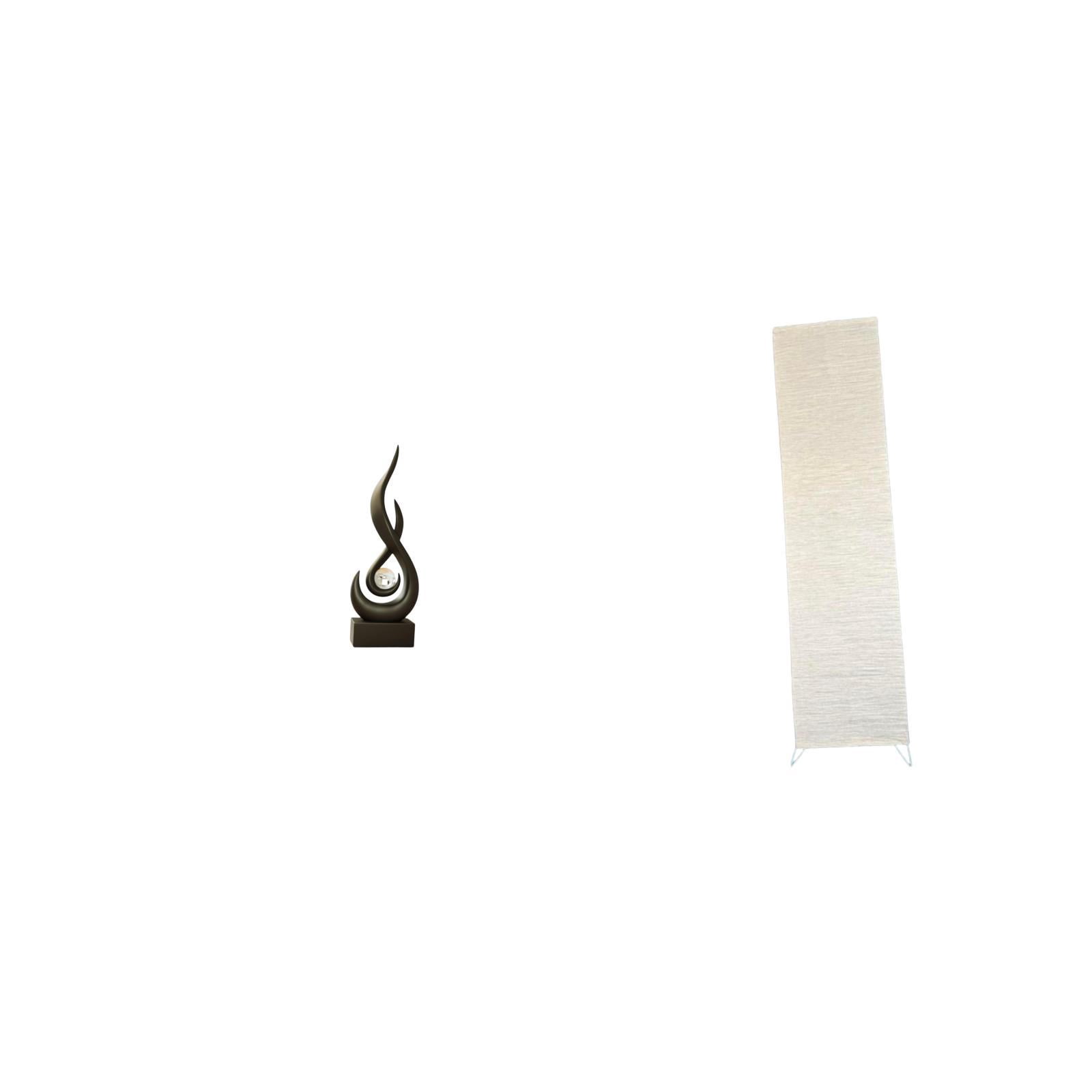 CoudarTitie Resin Flame Figurine Modern Art Sculpture and Cozy Living ...