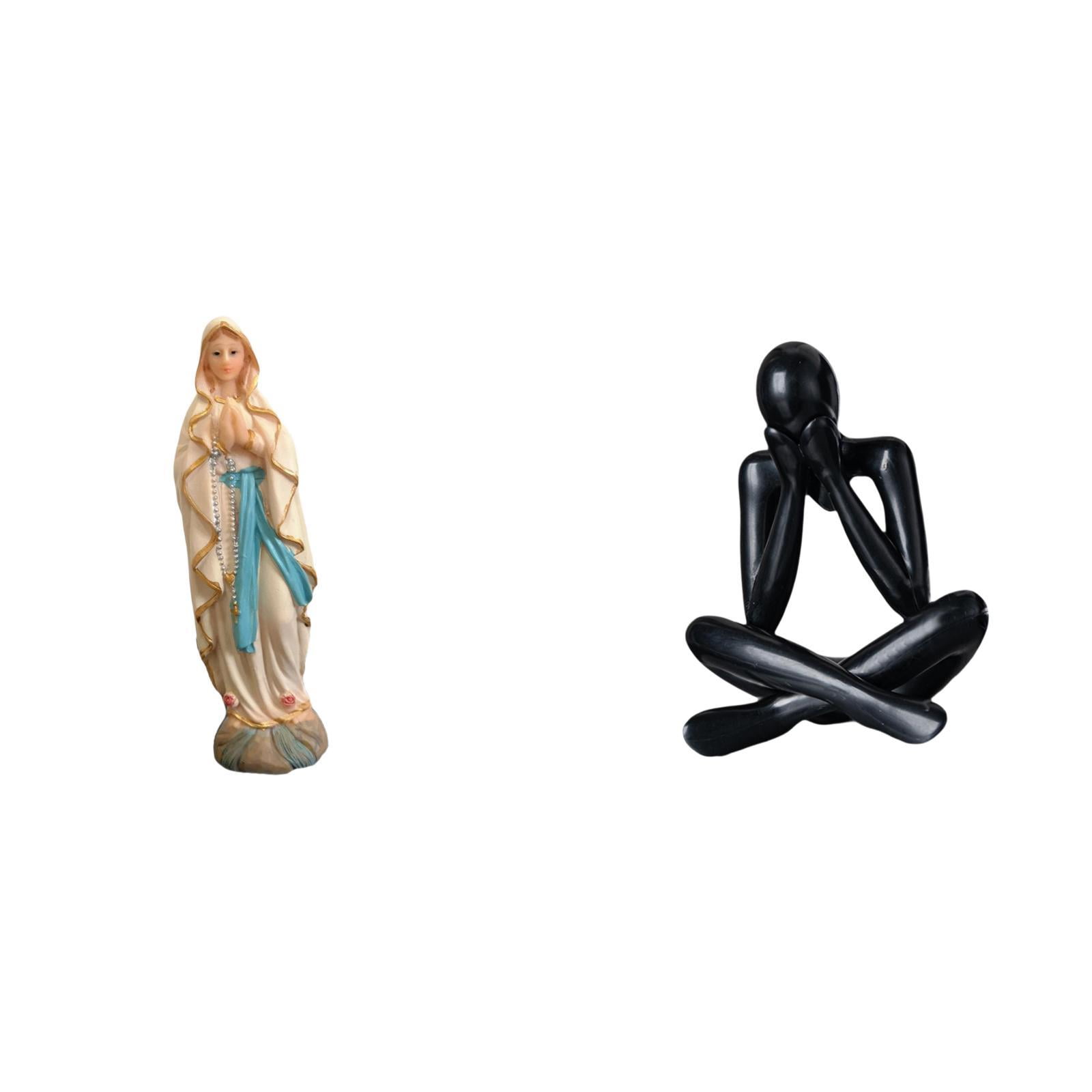 CoudarTitie Virgin Mary Abstract Figure Sculpture Decorative Lady ...