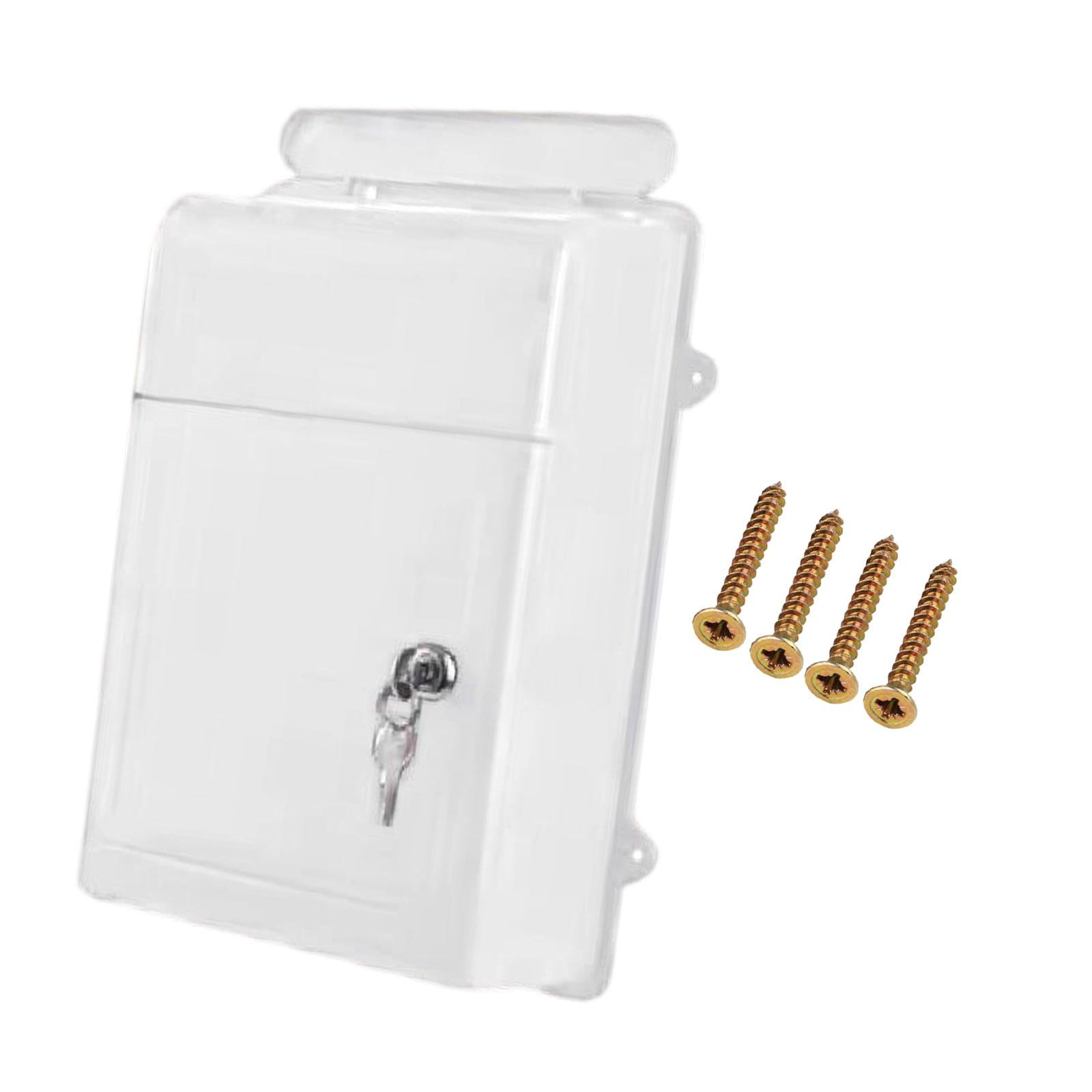 CoudarTitie Wall Mount Mailbox Locking Mail Box for House Outside ...