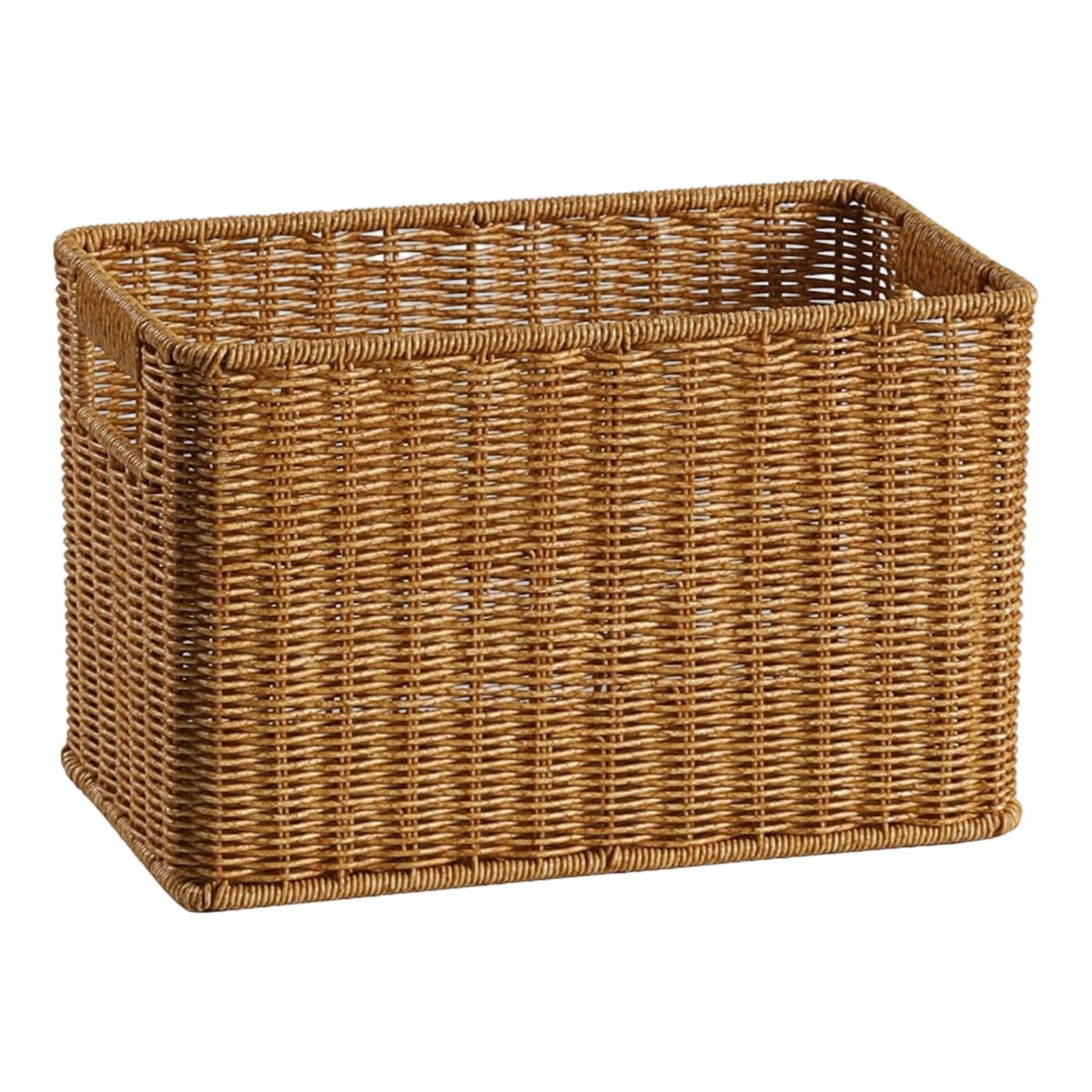 CoudarTitie Woven Storage Basket Durability Sundry Basket for ...