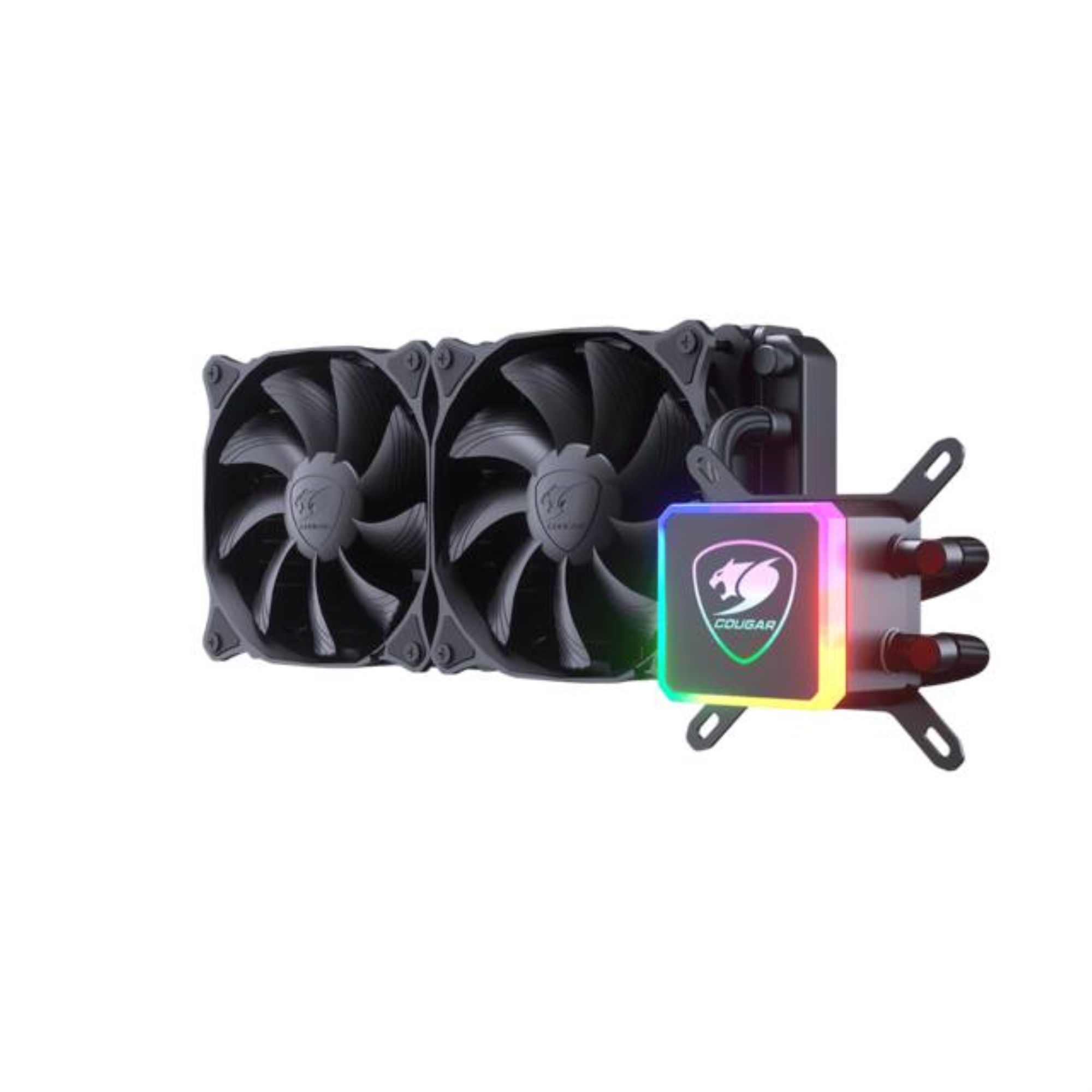 Cougar Aqua 240 High-Performance CPU Liquid Cooler with Vibrant and ...
