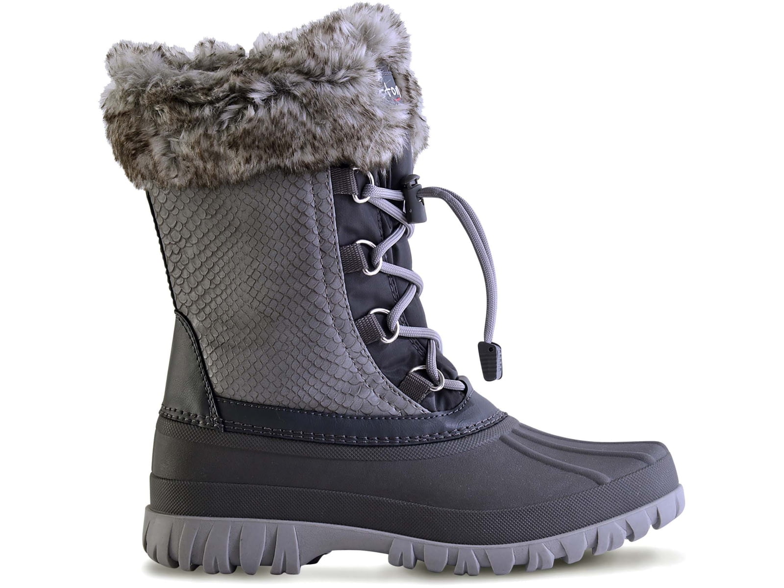 Cougar Carson Boot - Women's, Charcoal, 7 - Walmart.com