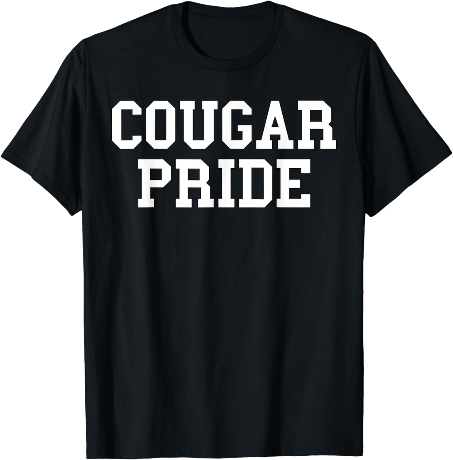 Cougar Pride Sports Fan School Mascot Spirit T-Shirt - Walmart.com