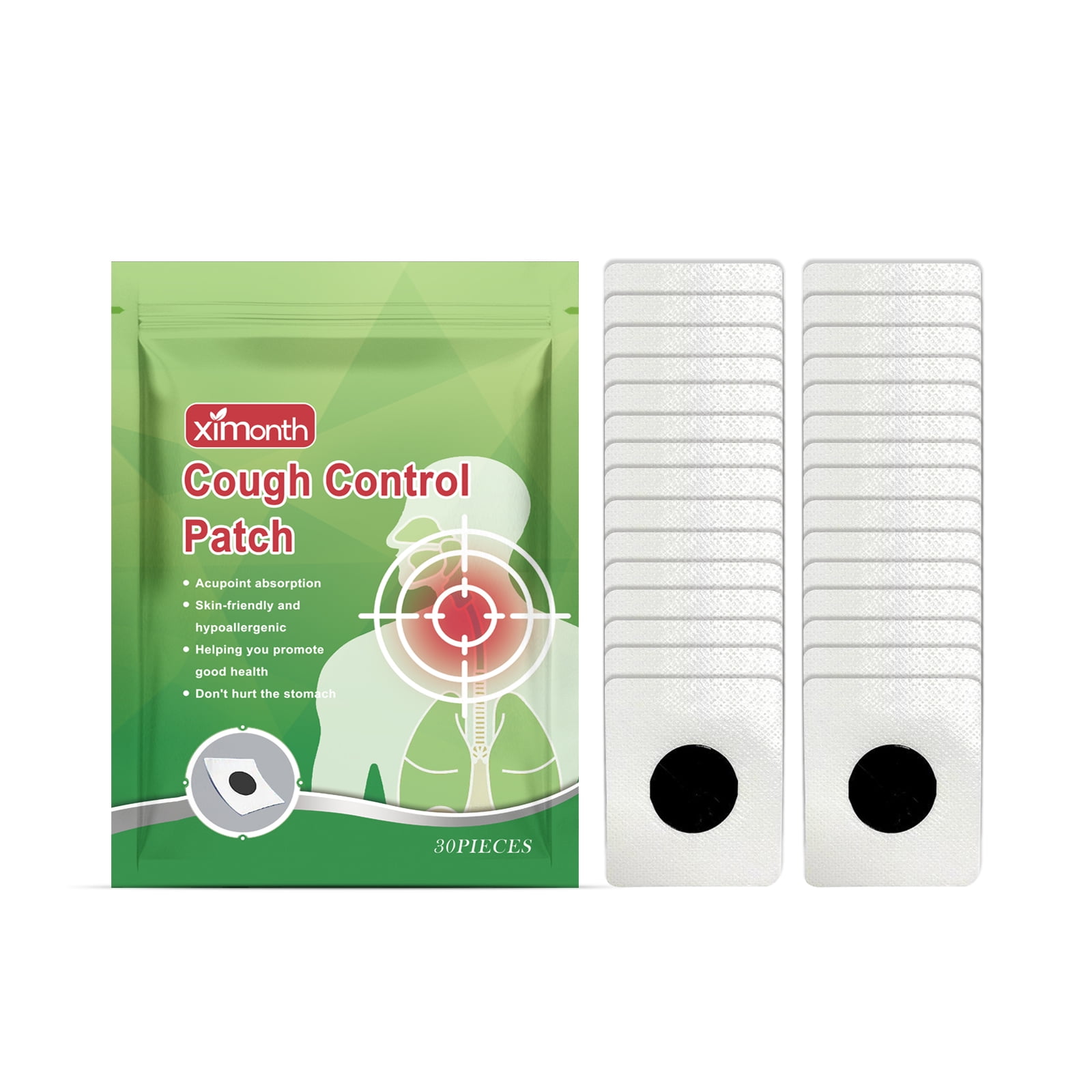 Cough Patch For Relieving Phlegm Dry Throat Itchy Foreign Body Care ...