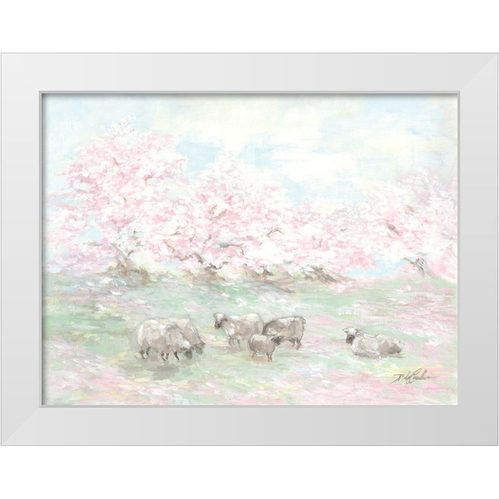 Coules, Debi 24x19 White Modern Wood Framed Museum Art Print Titled ...