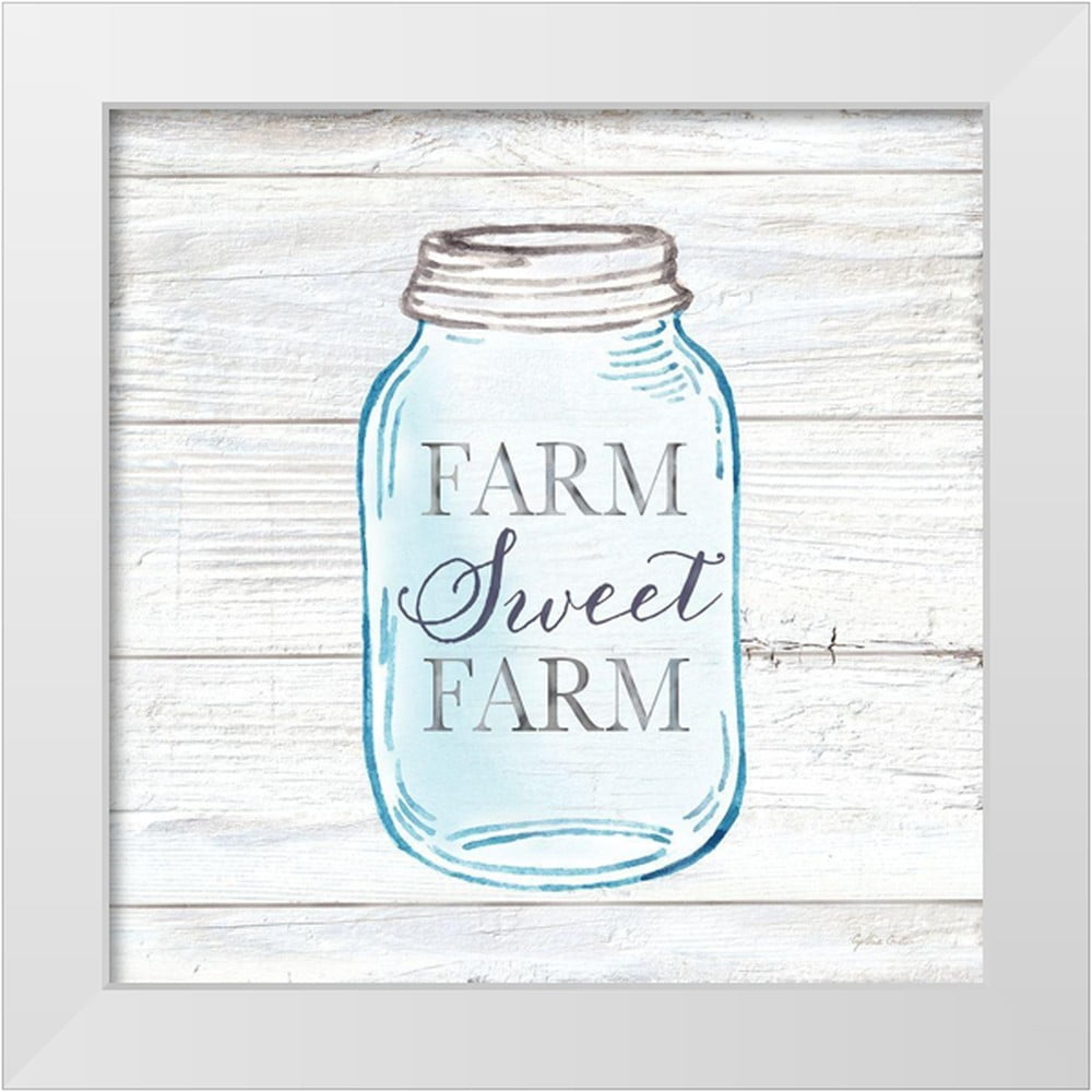 Coulter, Cynthia 12x12 White Modern Wood Framed Museum Art Print Titled ...