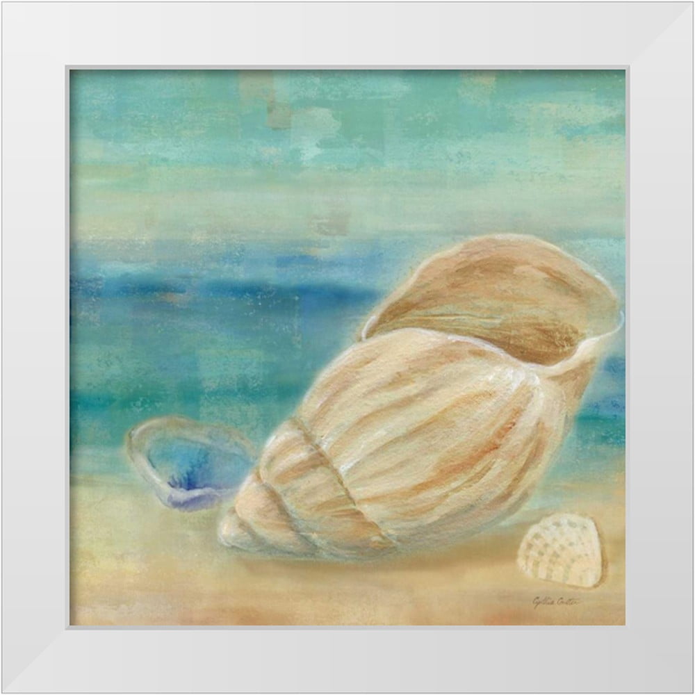 Coulter, Cynthia 12x12 White Modern Wood Framed Museum Art Print Titled ...