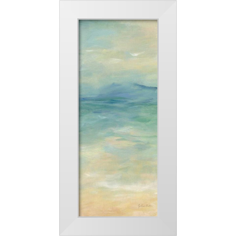 Coulter, Cynthia 12x24 White Modern Wood Framed Museum Art Print Titled ...