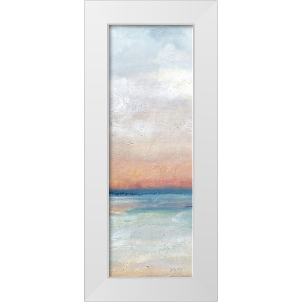 Coulter, Cynthia 13x32 White Modern Wood Framed Museum Art Print Titled ...