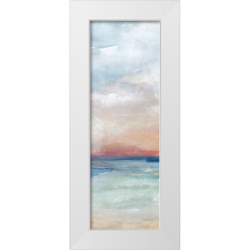 Coulter, Cynthia 13x32 White Modern Wood Framed Museum Art Print Titled ...