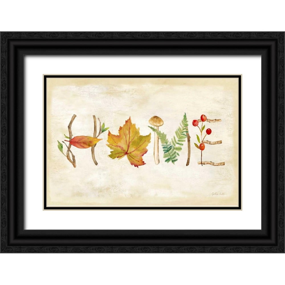 Coulter, Cynthia 14x11 Black Ornate Wood Framed with Double Matting ...