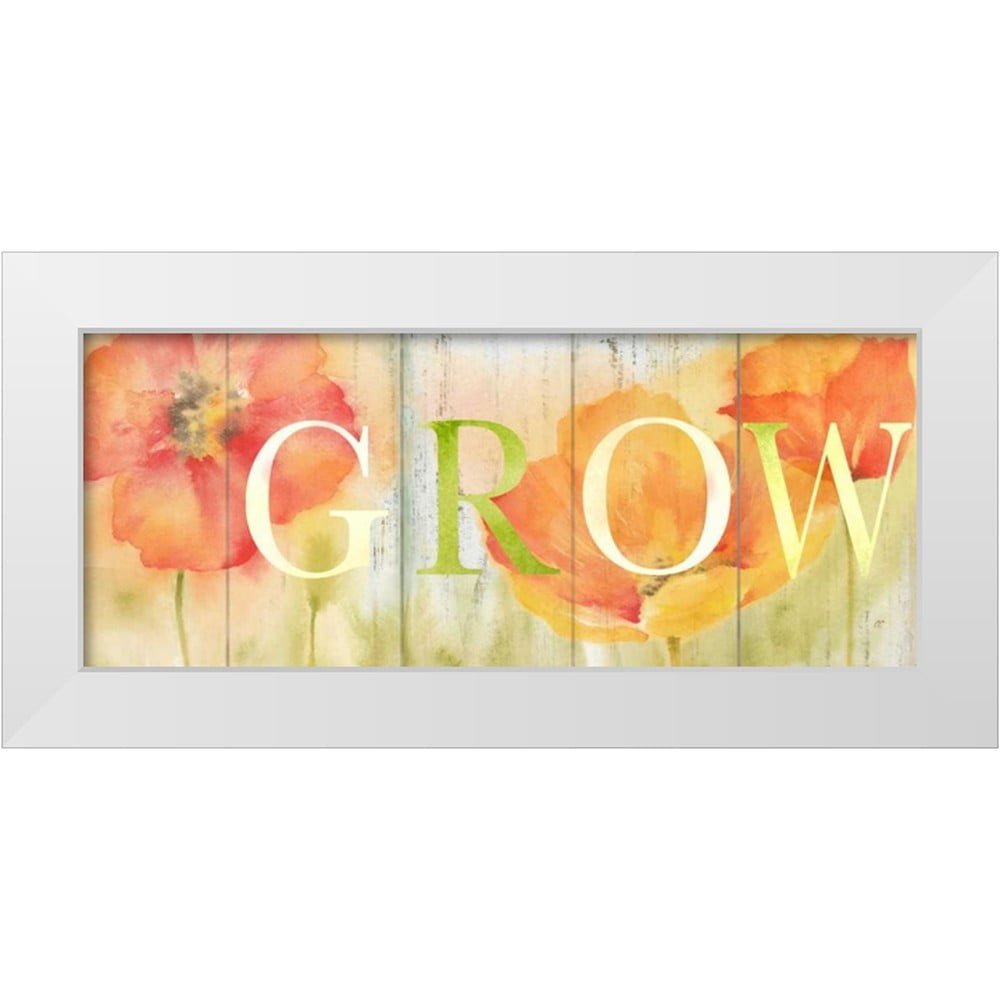 Coulter, Cynthia 14x8 White Modern Wood Framed Museum Art Print Titled ...