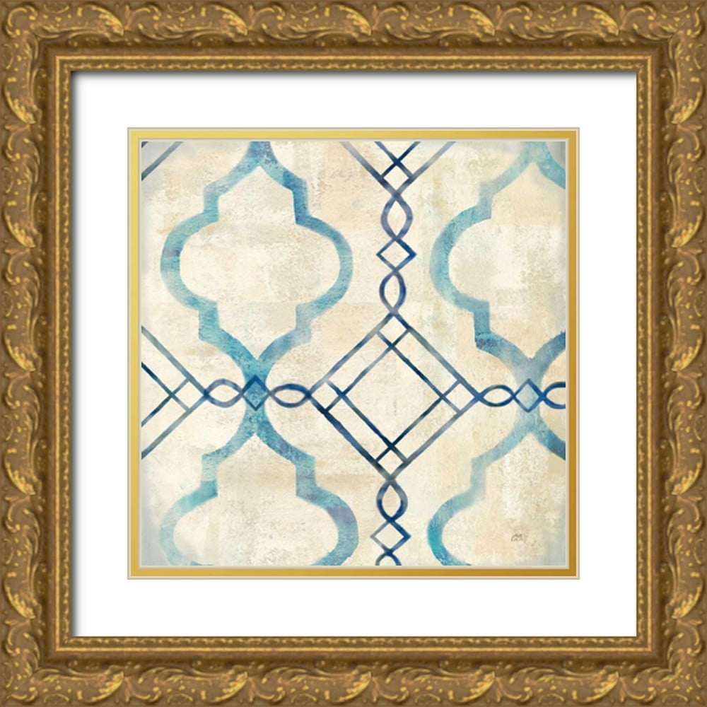 Coulter, Cynthia 15x15 Gold Ornate Wood Framed with Double Matting ...