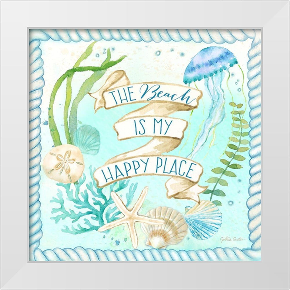 Coulter, Cynthia 15x15 White Modern Wood Framed Museum Art Print Titled ...