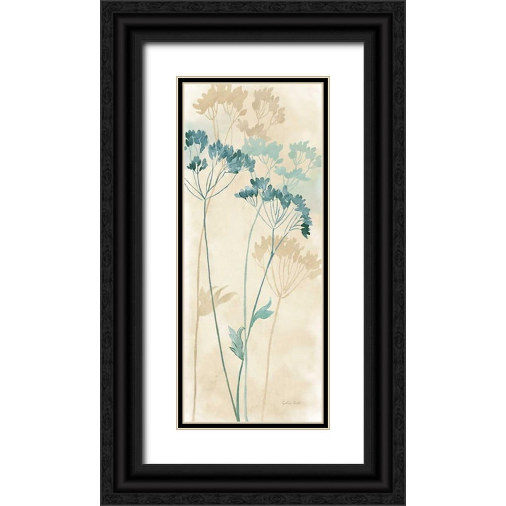 Coulter, Cynthia 15x32 Black Ornate Wood Framed with Double Matting ...