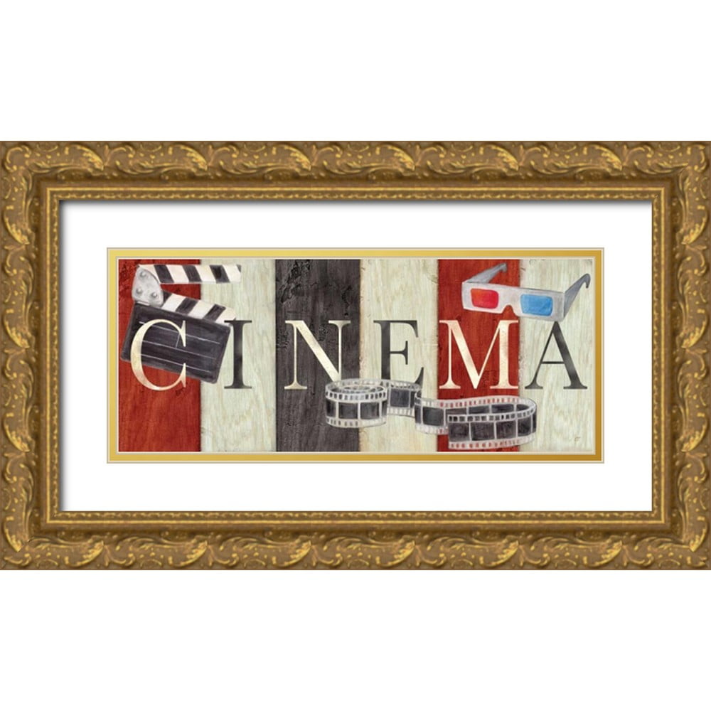 Coulter, Cynthia 18x10 Gold Ornate Wood Framed with Double Matting ...