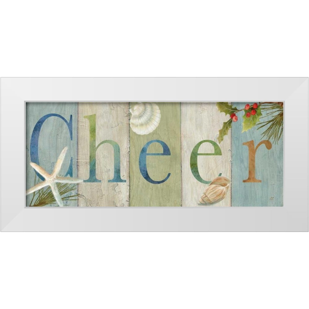 Coulter, Cynthia 18x10 White Modern Wood Framed Museum Art Print Titled ...