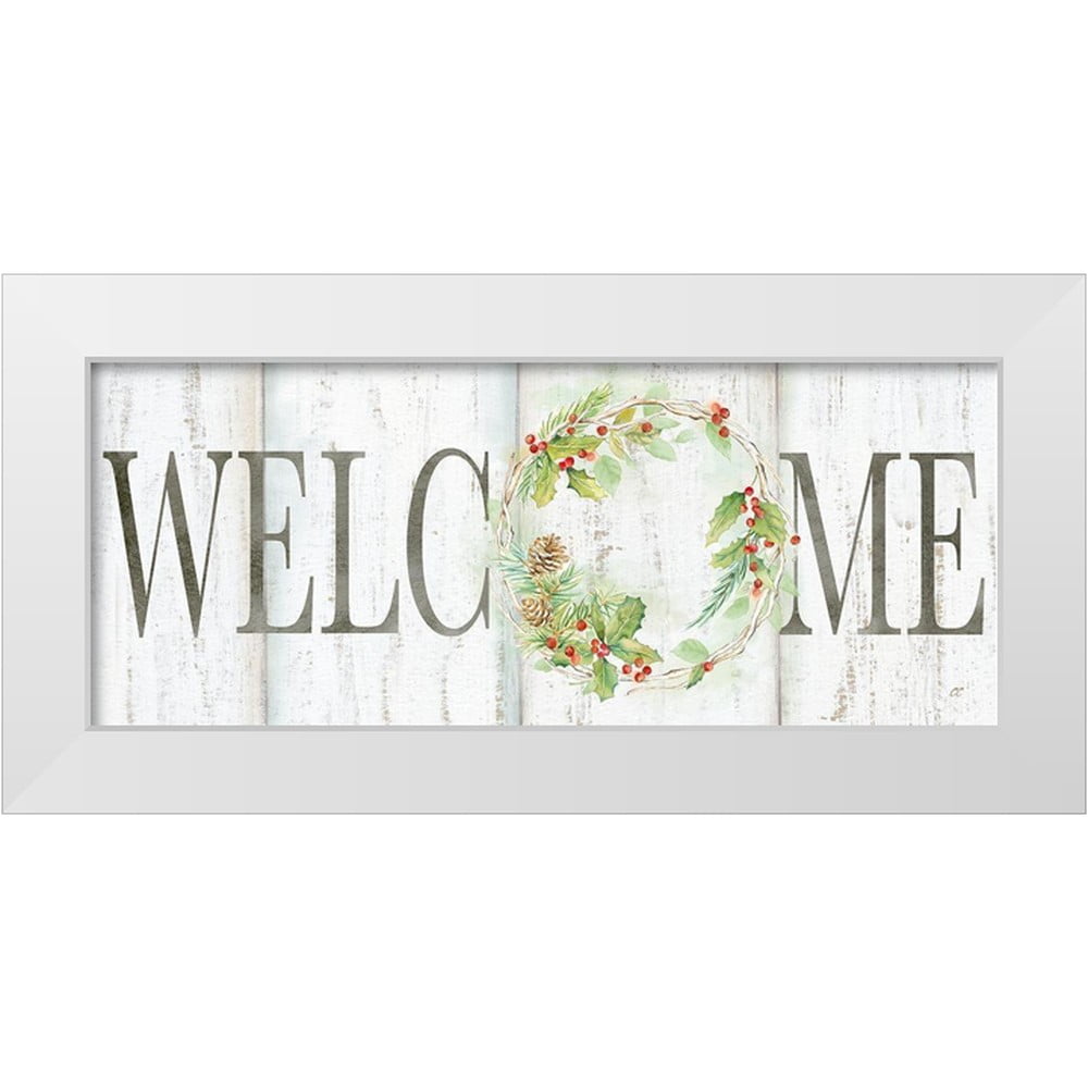 Coulter, Cynthia 18x10 White Modern Wood Framed Museum Art Print Titled ...